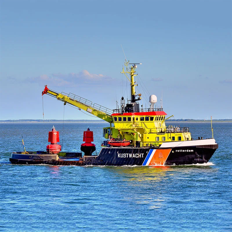 1/100 Rotterdam Navigation Mark Ship Model Full Scale DIY Assembly Kit ...