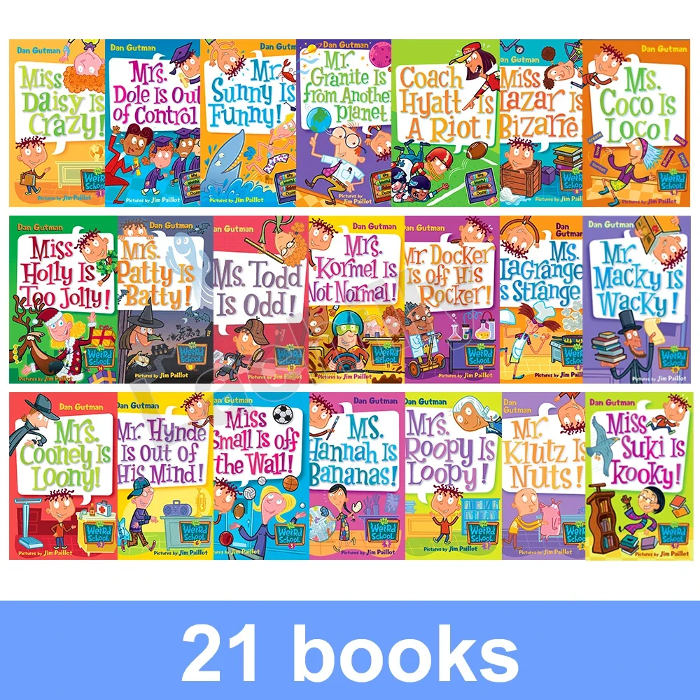 21-books-set-My-Weird-School-Collection-campus-story-english-novel ...