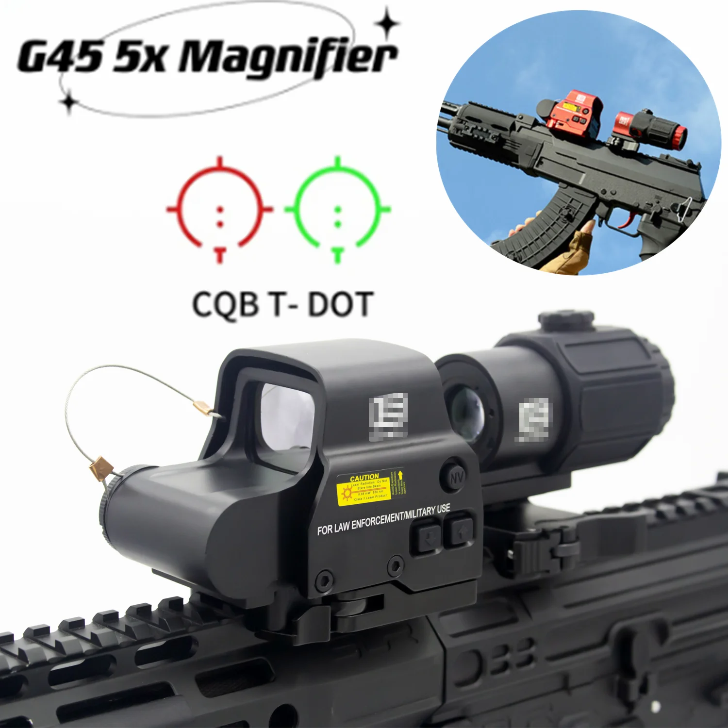 558-with-G33-Optical-Sight-Scope-3X-Zoom-Magnification-Holographic-View ...