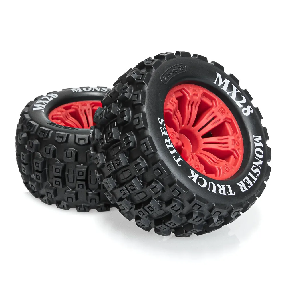 RC model car 2.8-inch 1/10 large tire MX28 chocolate tread off-road ...