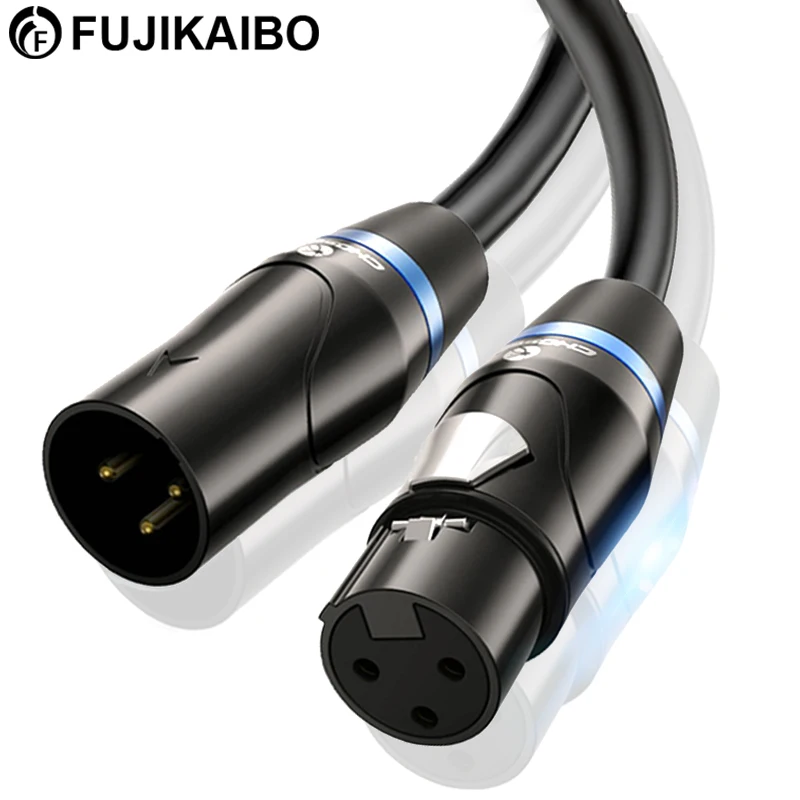 XLR-Cable-Male-To-Female-Hifi-XLR-Cable-High-Quailty-3-Pin-XLR-Audio ...