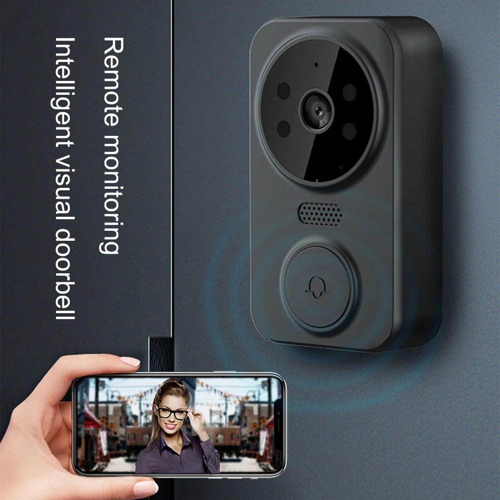 V9-Video-Door-Bell-Wifi-Wireless-Doorbell-1080P-Voice-Video-Intercom ...
