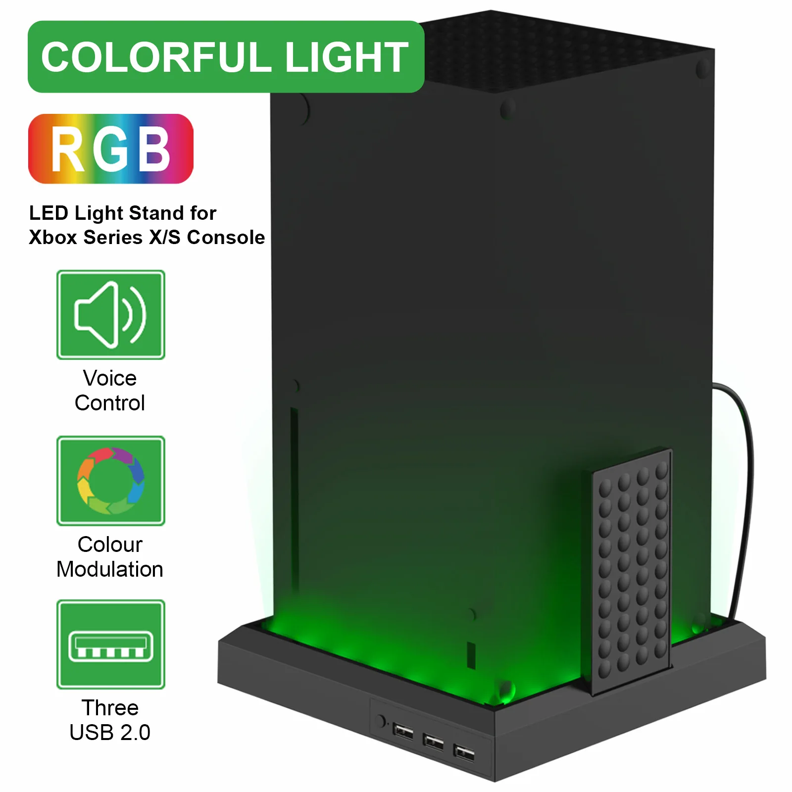 RGB-LED-Light-Vertical-Storage-Stand-Holder-for-Xbox-Series-X-S-Console ...