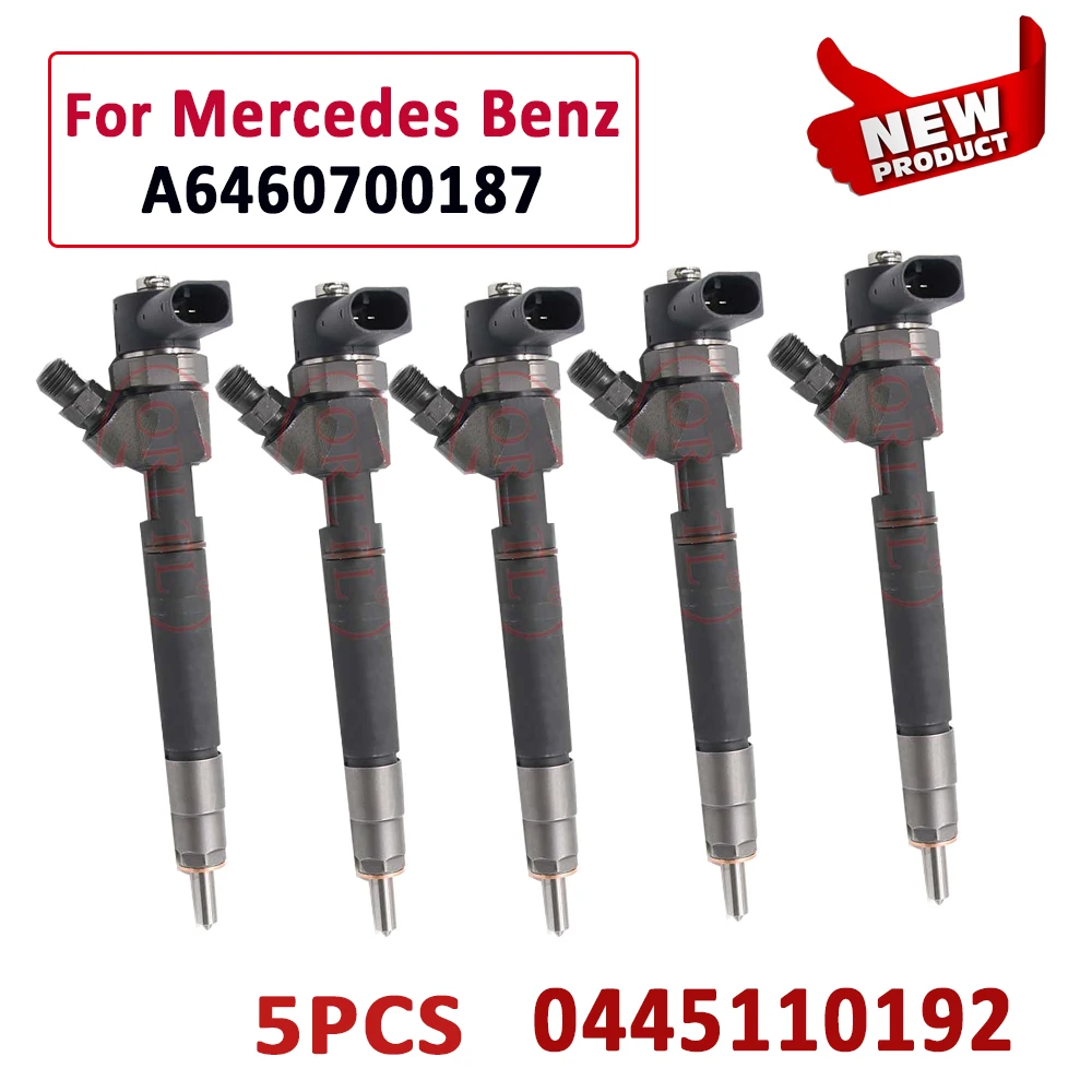 5-Pieces-0445110192-Diesel-Fuel-Injector-0445110191-OE-6470700087 ...