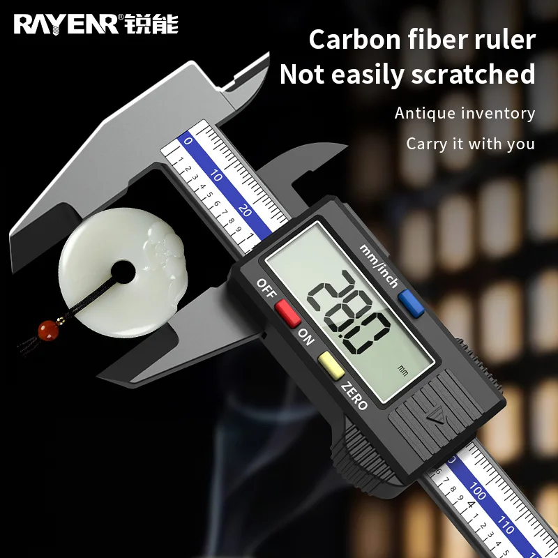 Electronic-Digital-Caliper-Plastic-Vernier-Caliper-Extra-Large-LCD ...