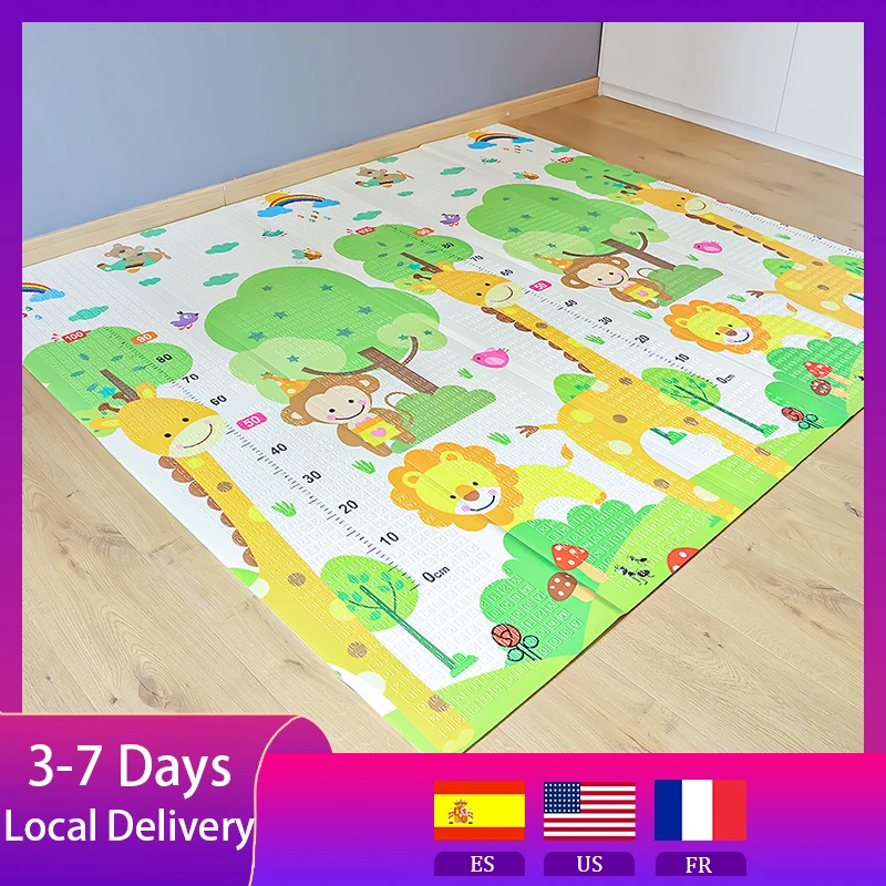 200x180cm-Foldable-Cartoon-Baby-Play-Mat-XPE-Puzzle-Children-Mat-Baby ...