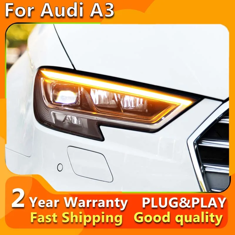 2PCS-auto-LED-head-light-For-AUDI-A3-2013-2020-headlights-For-AUDI-A3 ...