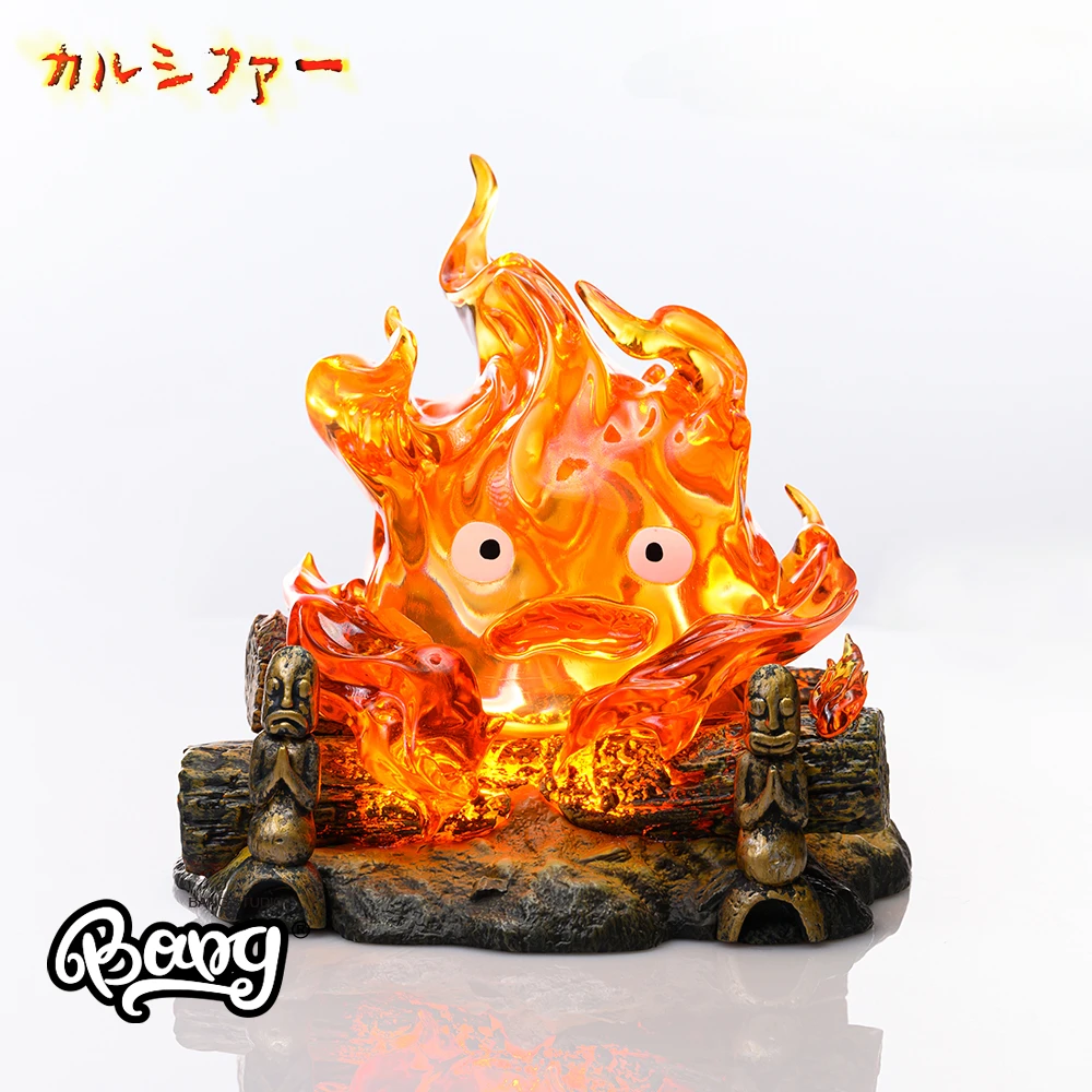 12CM-Howl-s-Moving-Castle-Anime-Calcifer-Illuminated-Periphery ...