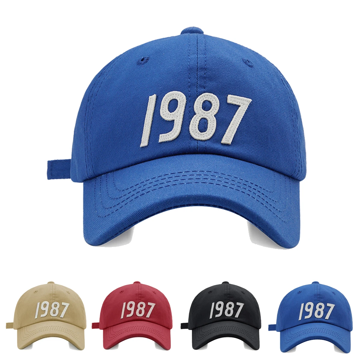 IL-KEPS-1987-Applique-3D-Wome-s-Cap-For-Female-Wome-s-Baseball-Cap-Men ...