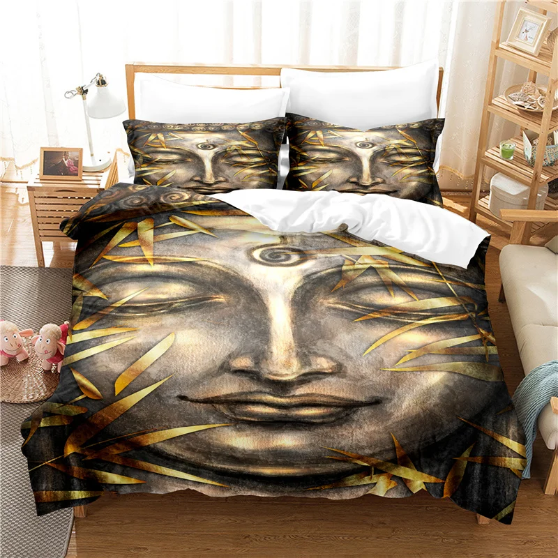 Buddha Quilt Cover