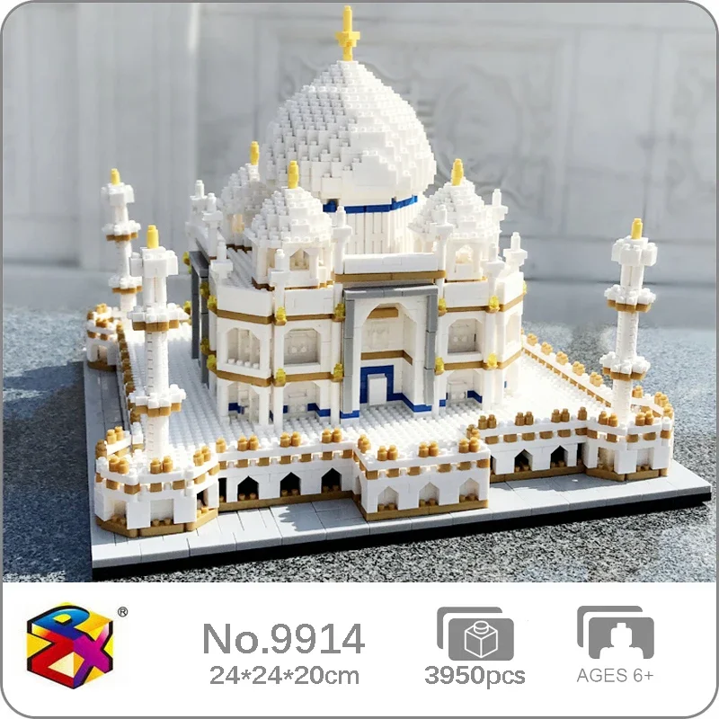 PZX-9914-World-Architecture-India-Taj-Mahal-Palace-Mosque-Temple-DIY ...