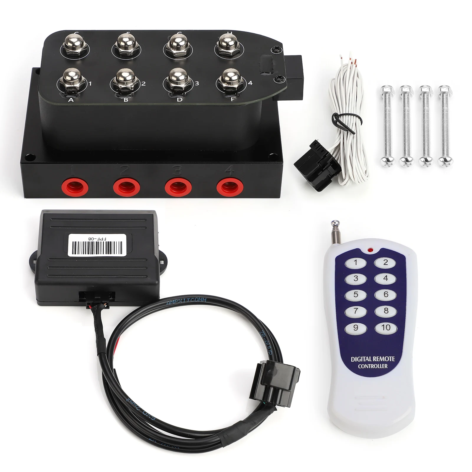 CNSPEED Universal Anti Vibration 8 valves Suspension Manifold Valve ...