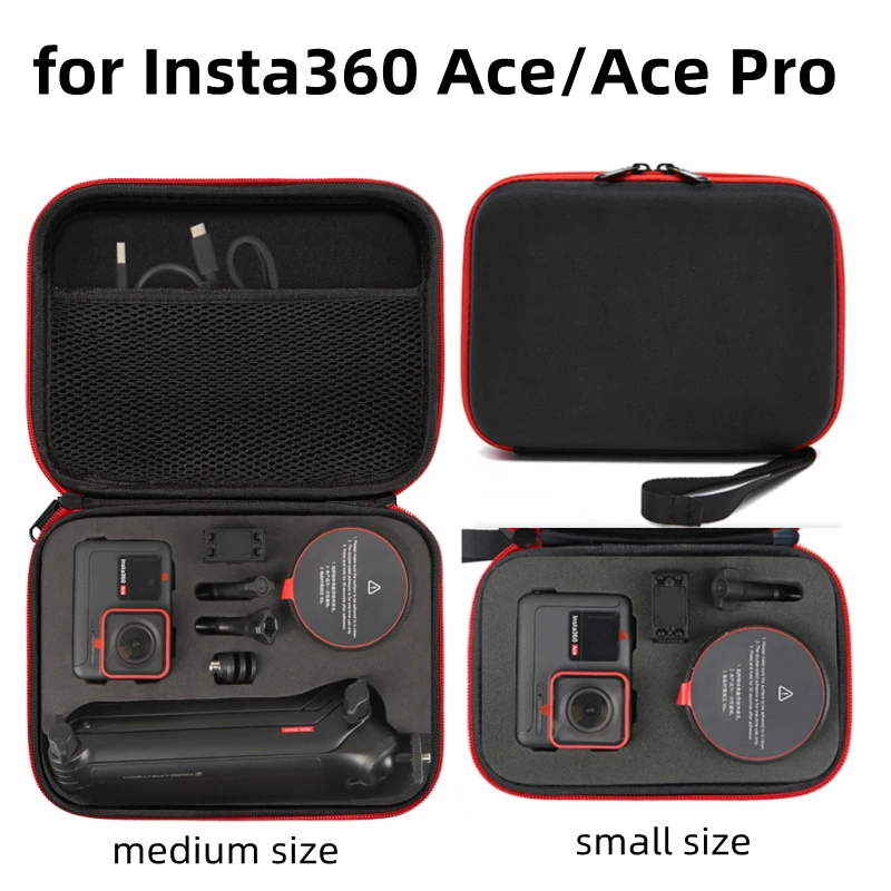 For-Insta360-Ace-Pro-Ace-Universal-Handbag-Sports-Camera-Portable-Box ...