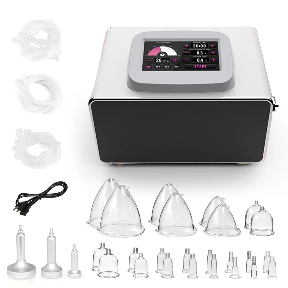 Vacuüm Cupping Therapie Machine Borst Stimulator Lymfe Detox Body ...
