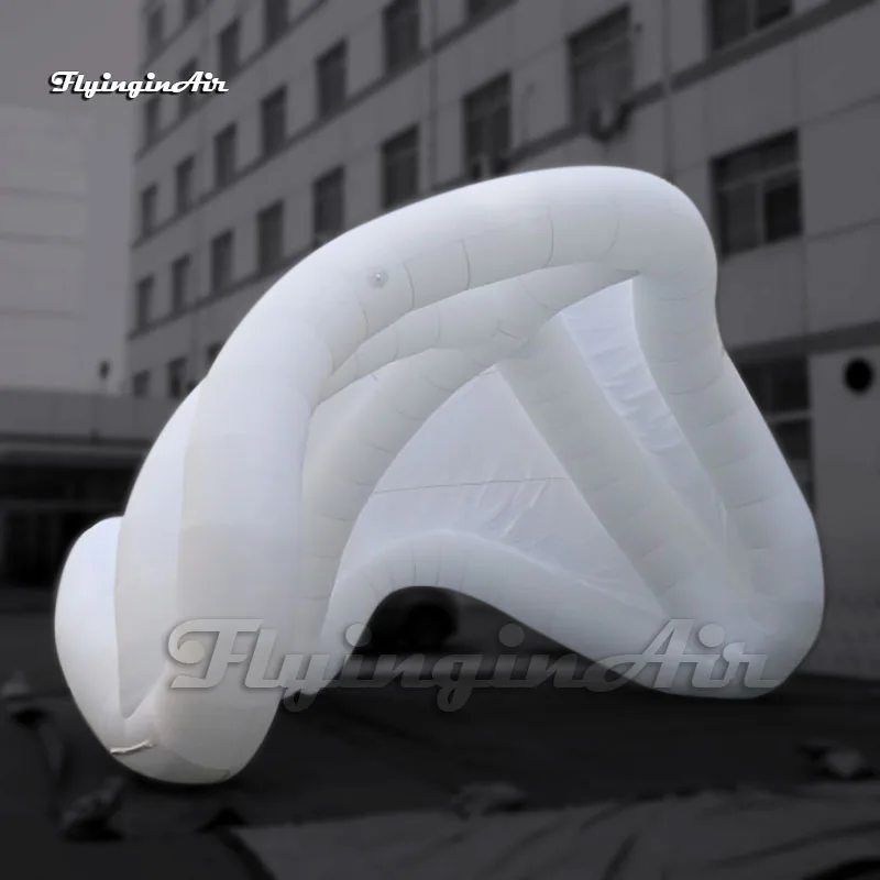 Artistic-White-Large-Inflatable-Shell-Tent-Outdoor-Stage-Cover ...