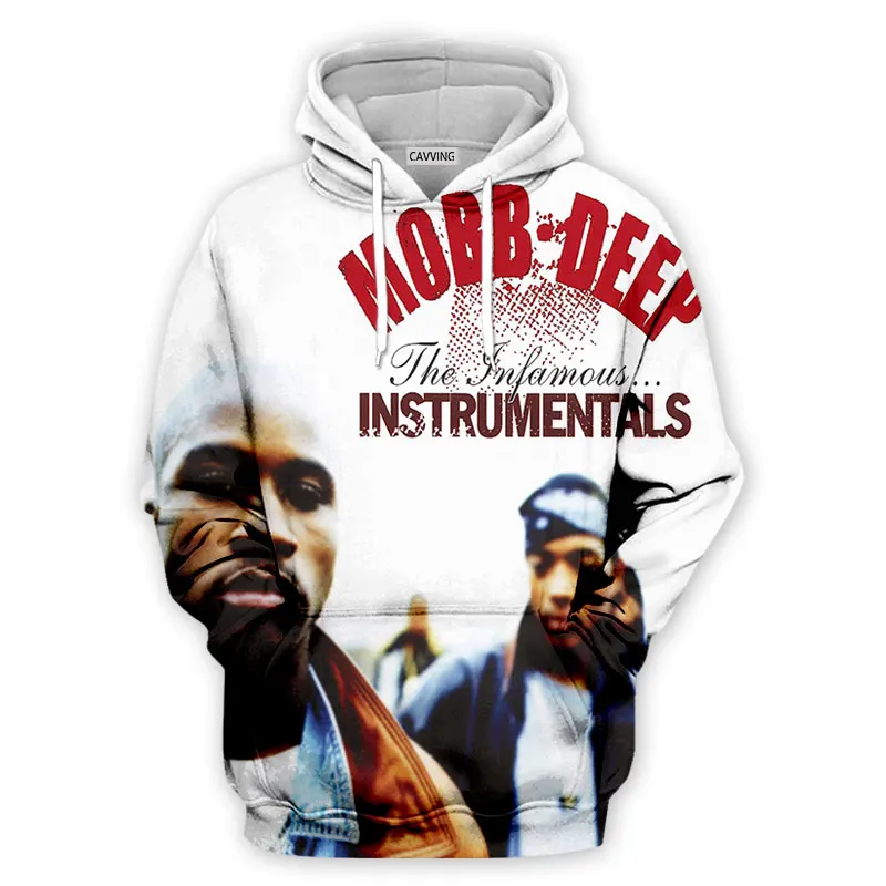 Mobb Deep 3D Printed Hoodies Hooded Sweatshirts Harajuku Hoodie ...