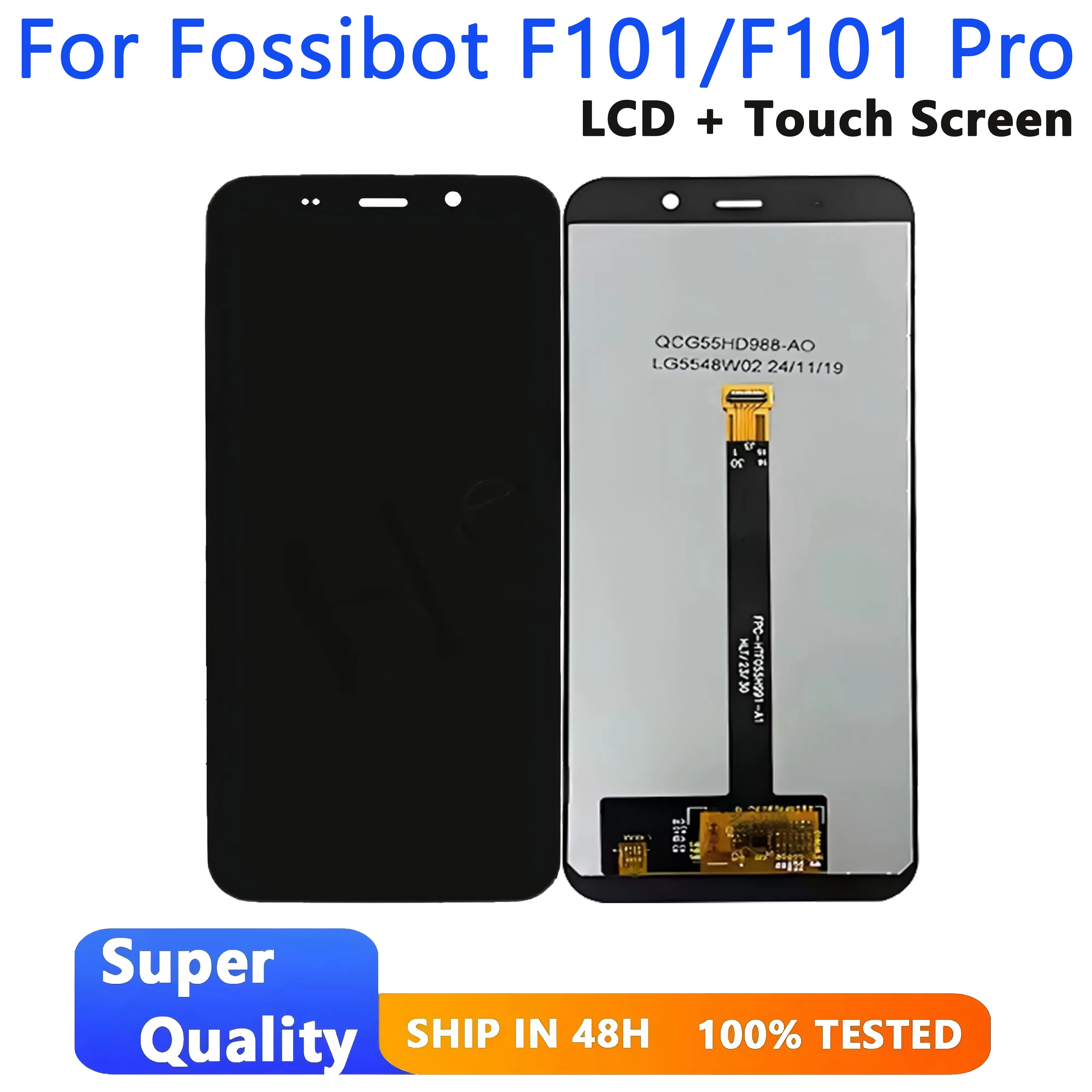 Original Touch Screen For Fossibot F101 F101 Pro LCD Display Digitizer ...