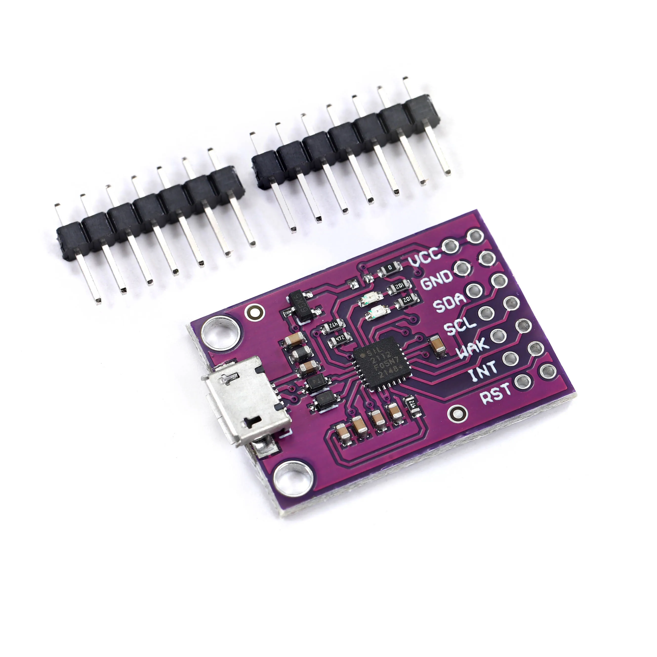 CP2112 Debug Board USB to SMBus I2C Communication Module 2.0 MicroUSB ...