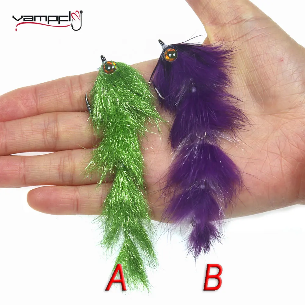 Vampfly-1PCS-10-5cm-Finesse-Game-Changer-Streamer-Articulated-Fish ...