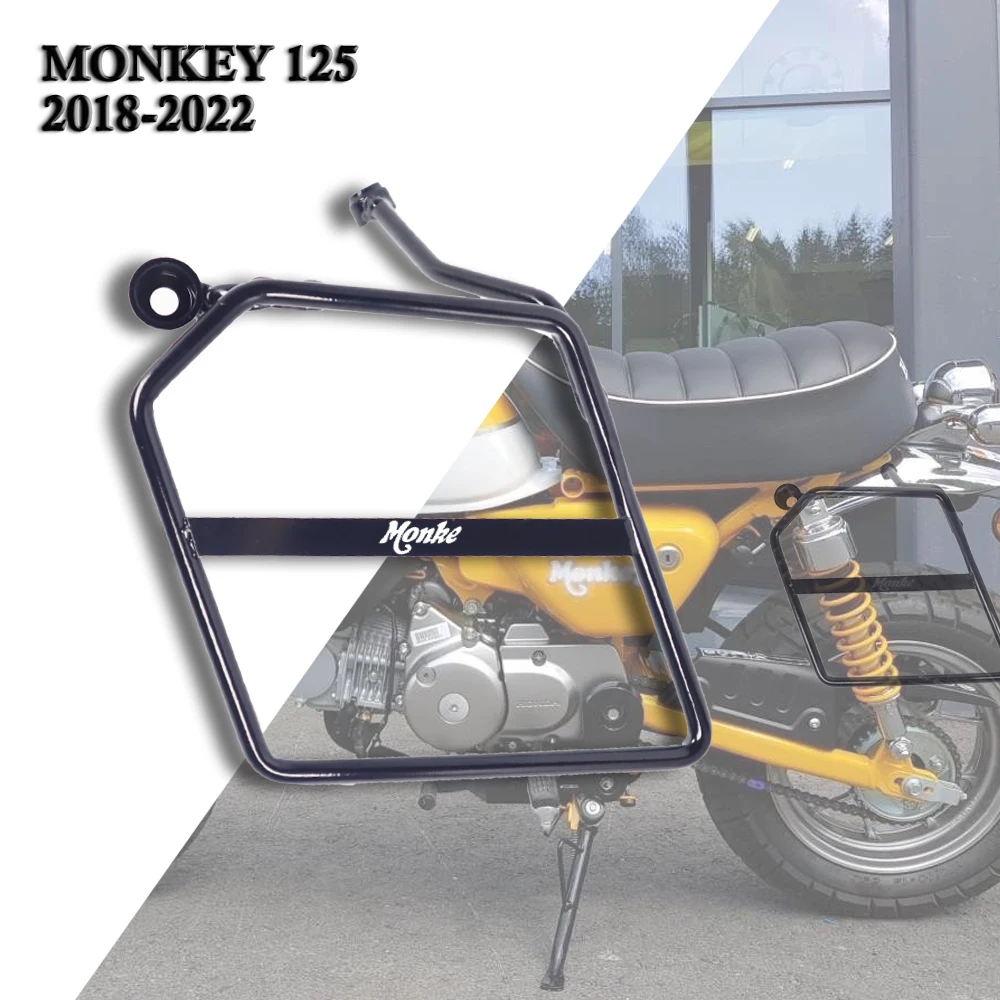 For-Monkey-125-2018-2022-Motorcycle-Accessories-Side-Trunk-Bag-Bracket ...