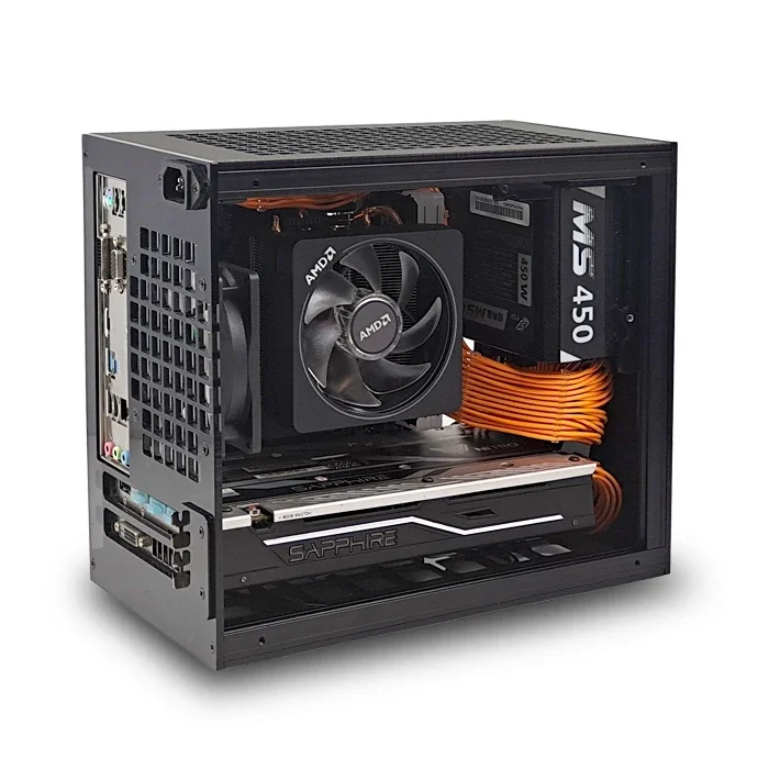 GEEEK N501 New A4 Sfx Itx Mini Transparent Chassis In Stock - AliExpress 15