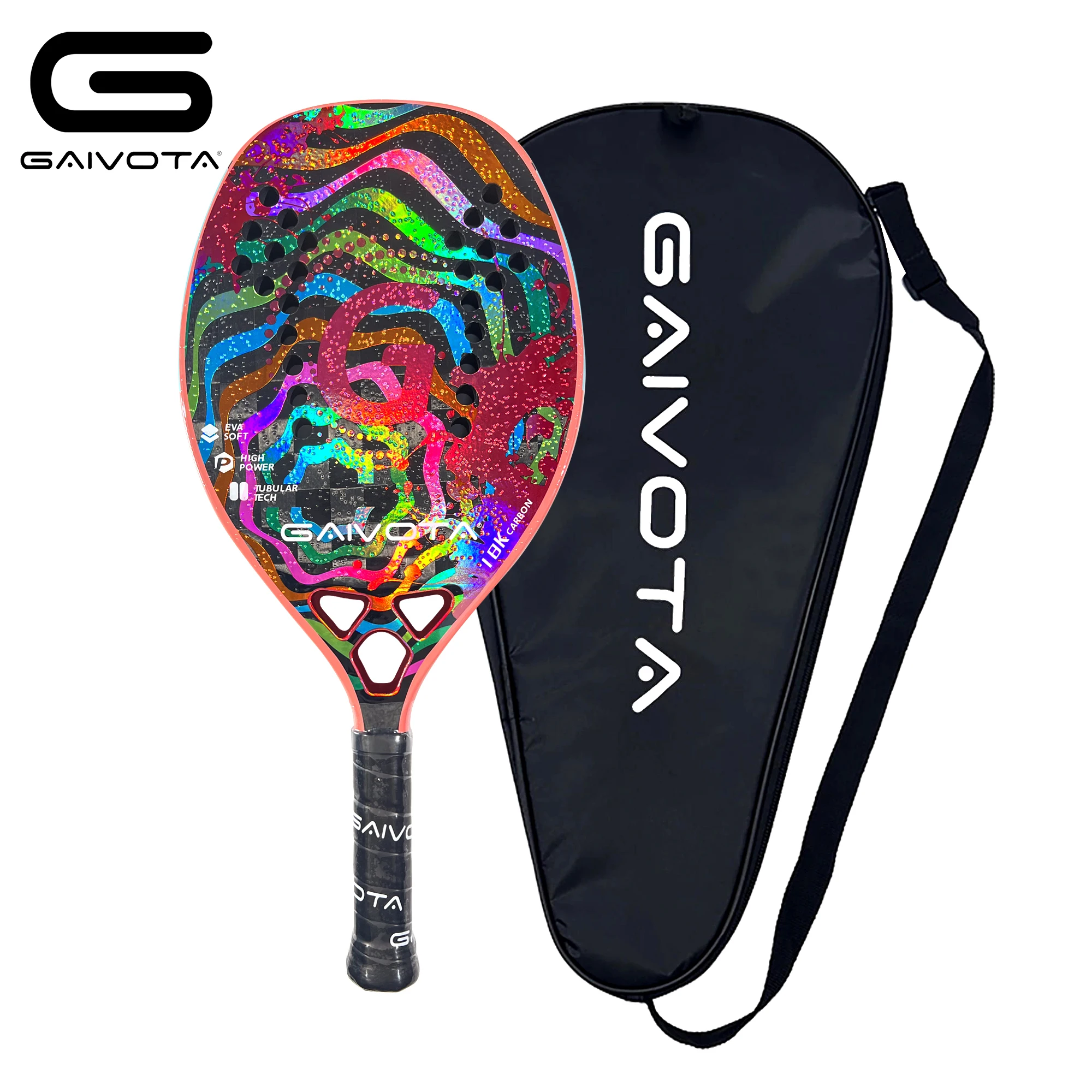 GAIVOTA-2024-New-Beach-Tennis-Racquet-with-Bag-Professional-Sports-High ...