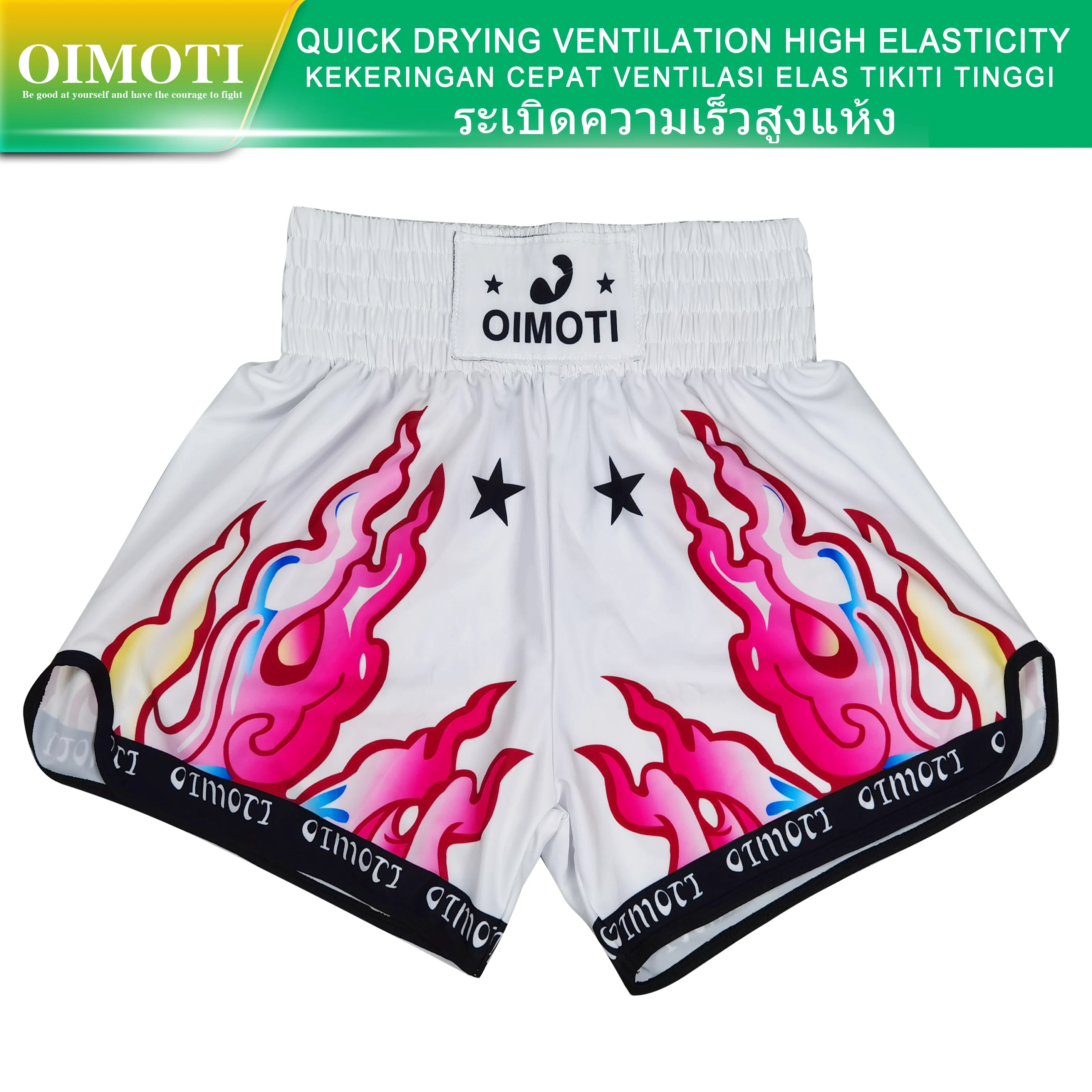 Shorts-Super-El-sticos-de-Secagem-R-pida-Fitness-Boxe-e-Luta-Livre ...