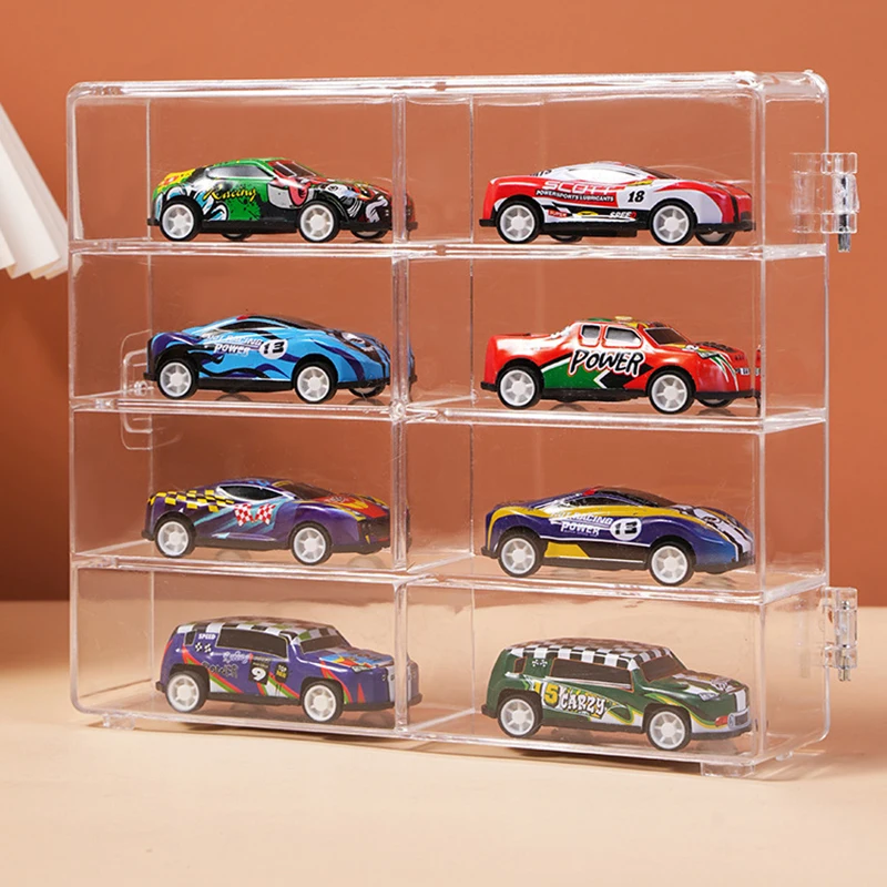 Hot-Wheels-Storage-Box-Alloy-Car-Model-1-64-Domeca-Transparent ...