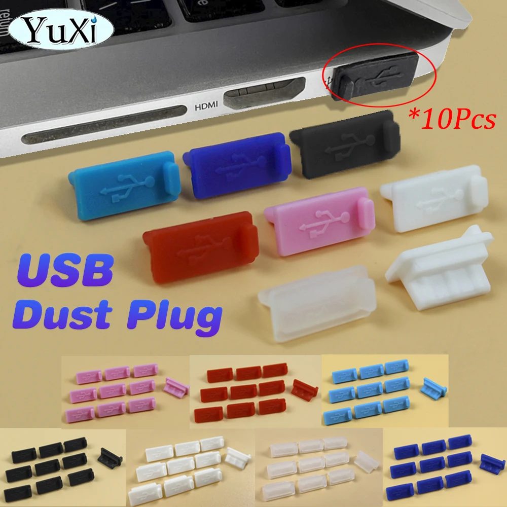 Interface-USB-Capa-Protetora-de-Poeira-Rolha-Dustproof-para-PC-Laptop ...