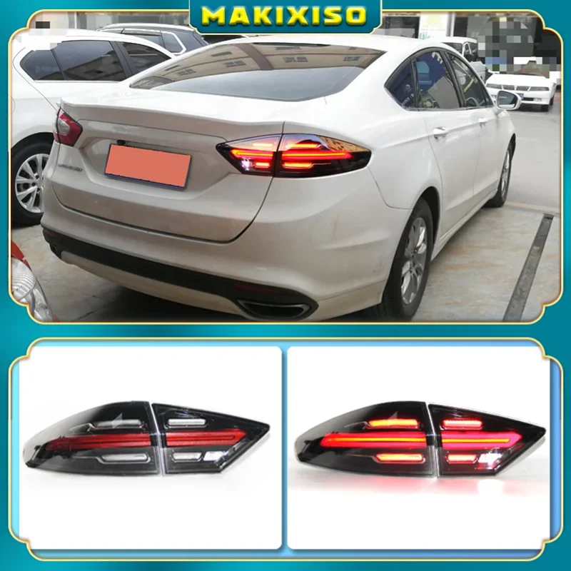 4-Pieces-For-FORD-Fusion-Titanium-Mondeo-LED-Tail-Lamp-2014-2015-2016 ...