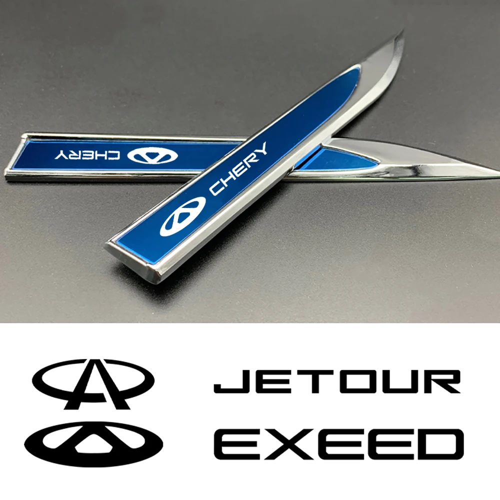 Emblema-adhesivo-de-Metal-para-coche-decoraci-n-3D-estilo-de-hoja-para ...