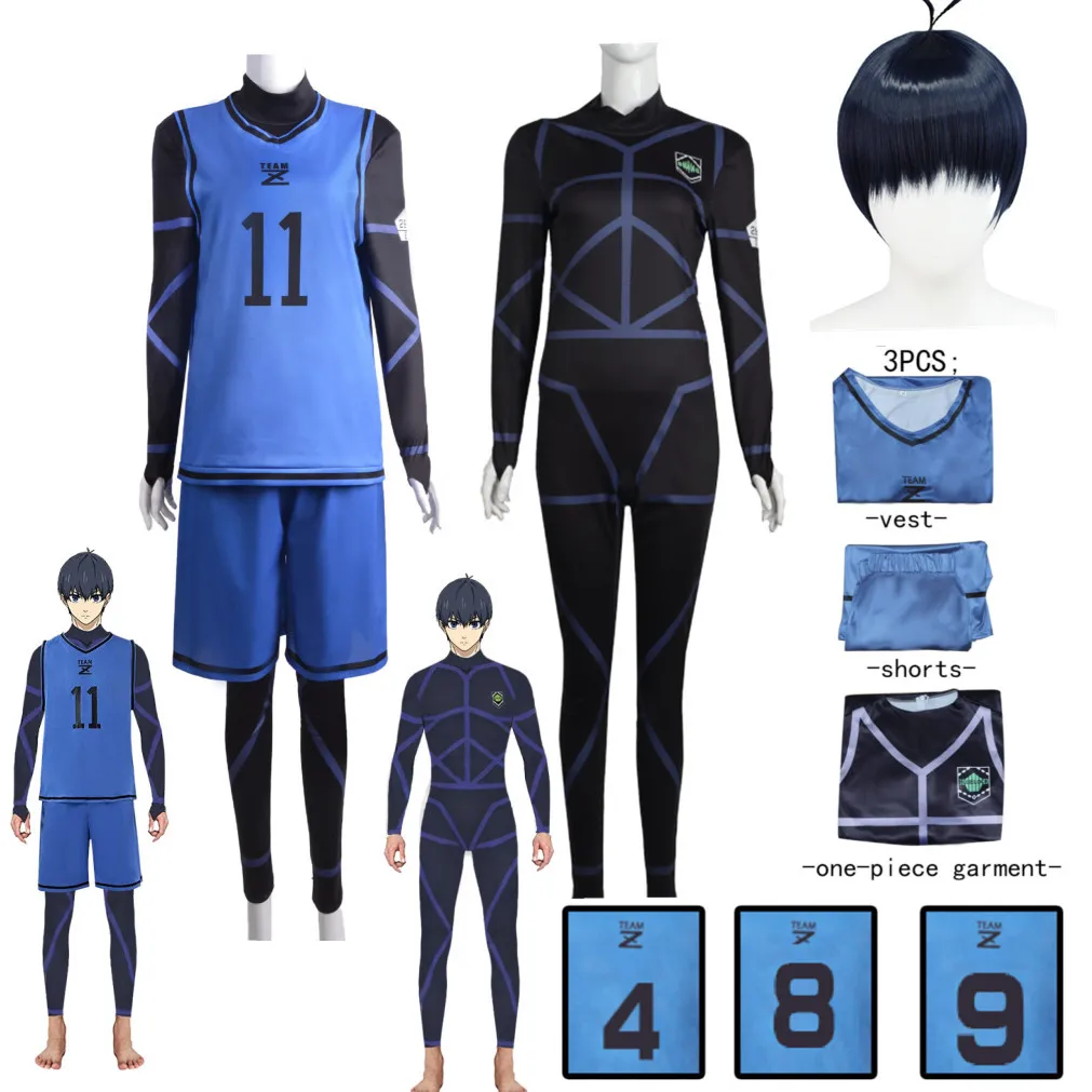 Anime Blue Lock Cosplay Costume Isagi Yoichi Chigiri Bachira Rensuke ...