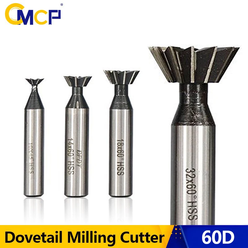 CMCP-60-Degrees-HSS-Dovetail-Milling-Cutter-12-25mm-Straight-Shank-HSS ...
