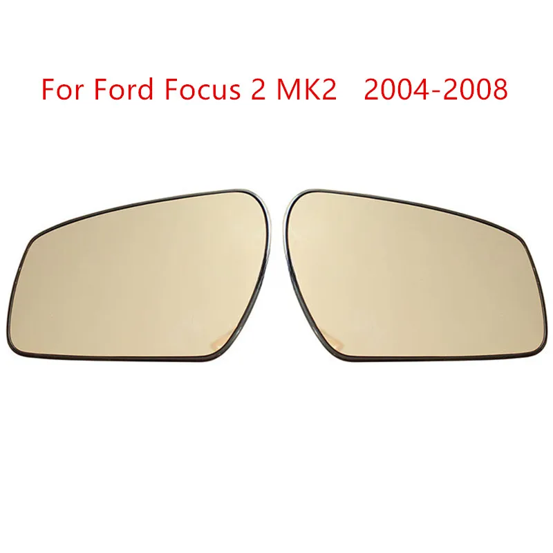 Side Mirror Glass For Ford Focus 2 MK2 2004 2005 2006 2007 2008 Rear ...