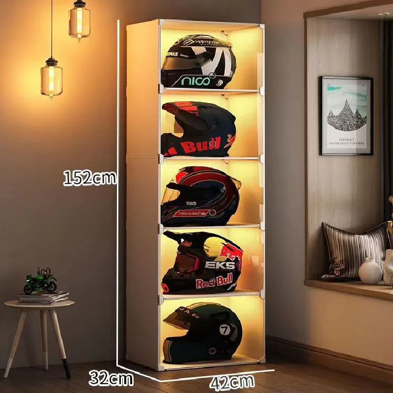 Helmet-Closet-Rack-Storage-Box-Showcase-Modern-minimalist-Home ...