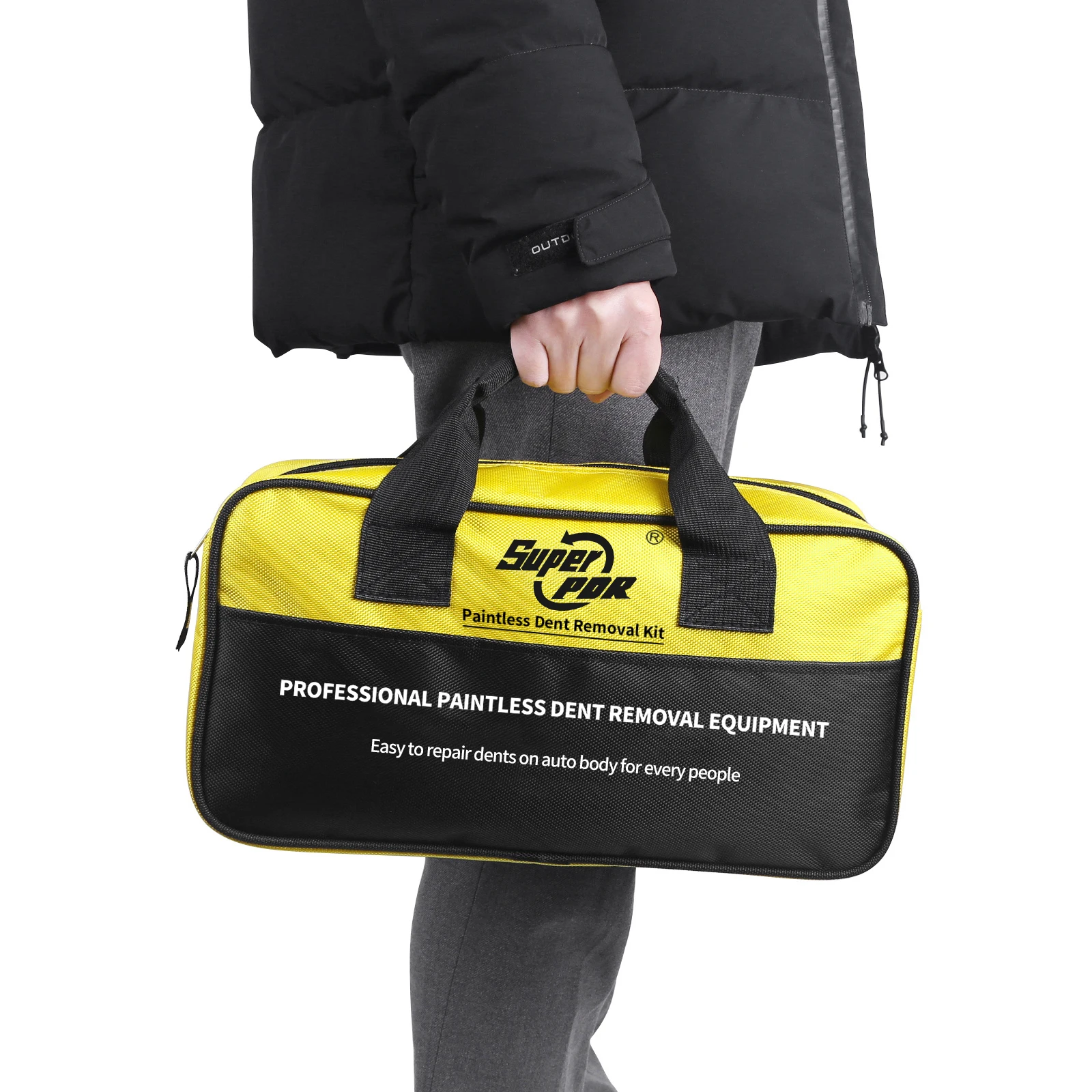 Glowing PDR Tool Bag, Light Up Portable Toolkit Organizer Case for Dent ...