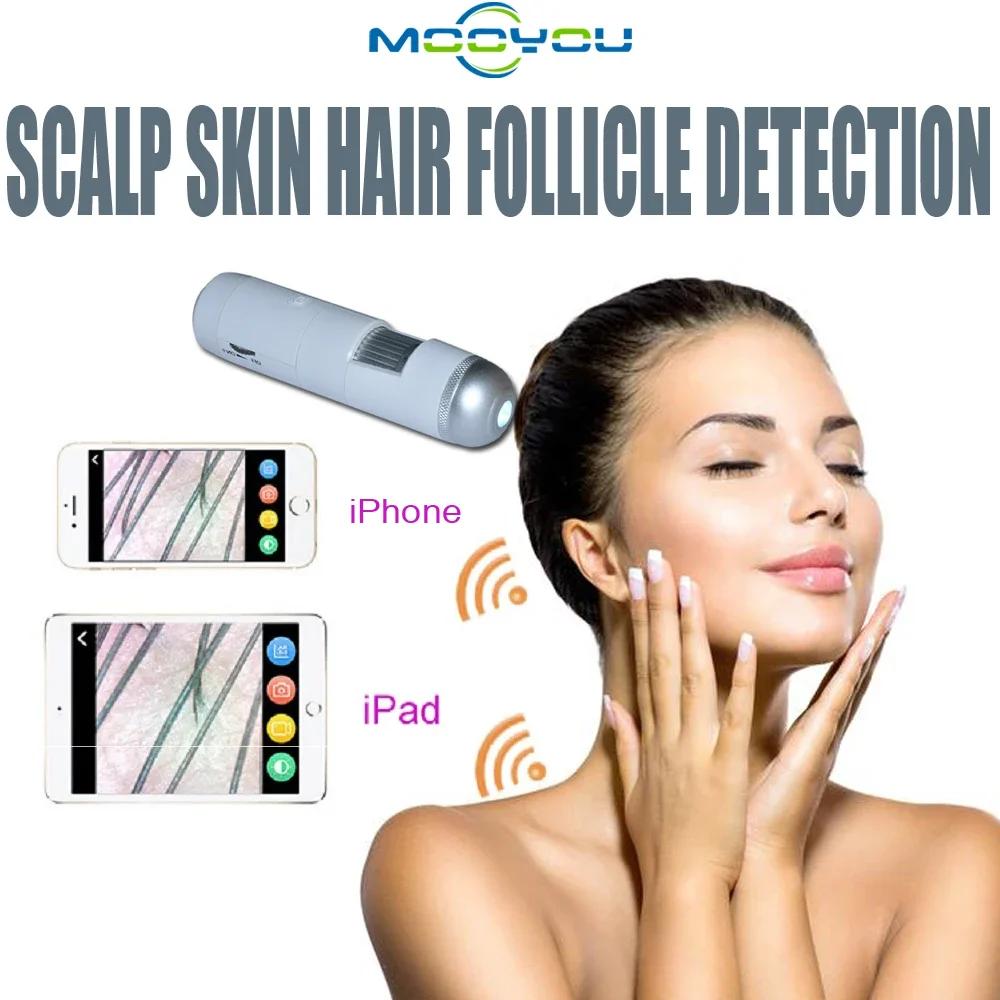 Portable-Skin-Analyzer-Scalp-Hair-Camera-Scanner-Wireless-Wifi ...
