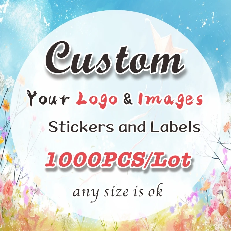 1000PCS-Custom-Stickers-and-Customized-Logo-Personalized-Stickers ...