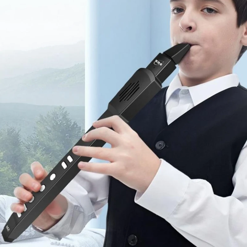 Electronic-Wind-Instruments-Creative-Imitation-Saxophone-Flute-Violin ...