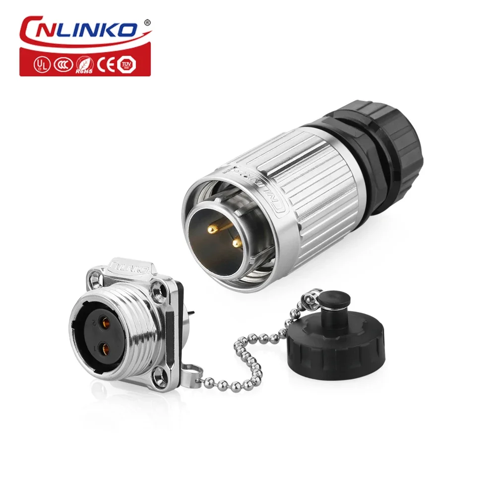 IP67-Waterproof-Plug-and-Socket-With-2-Pin-More-Than-12-Volt-Cable ...