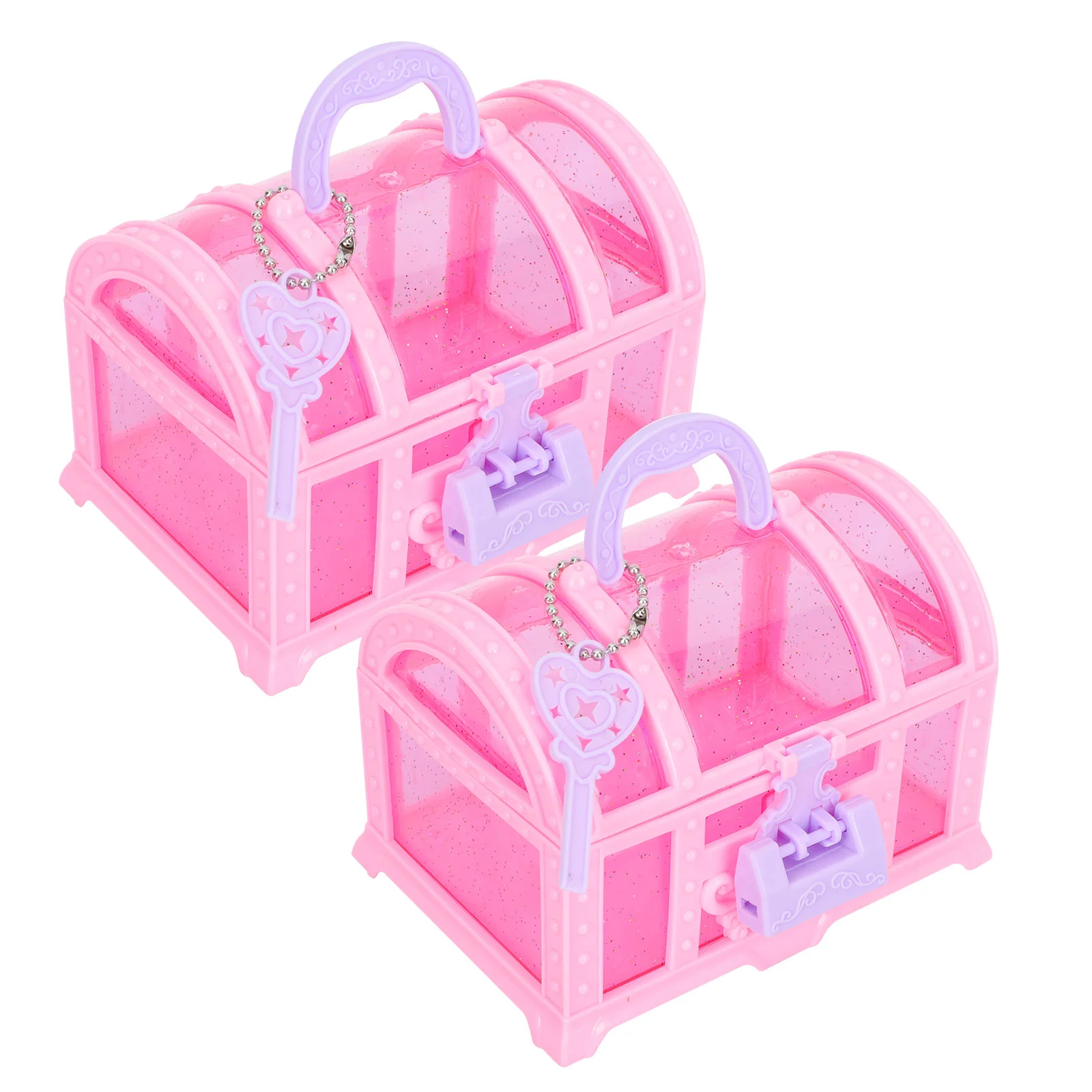 2 Pcs Treasure Toiletry Containers Girls Bedroom Organizer Drawer Kids ...