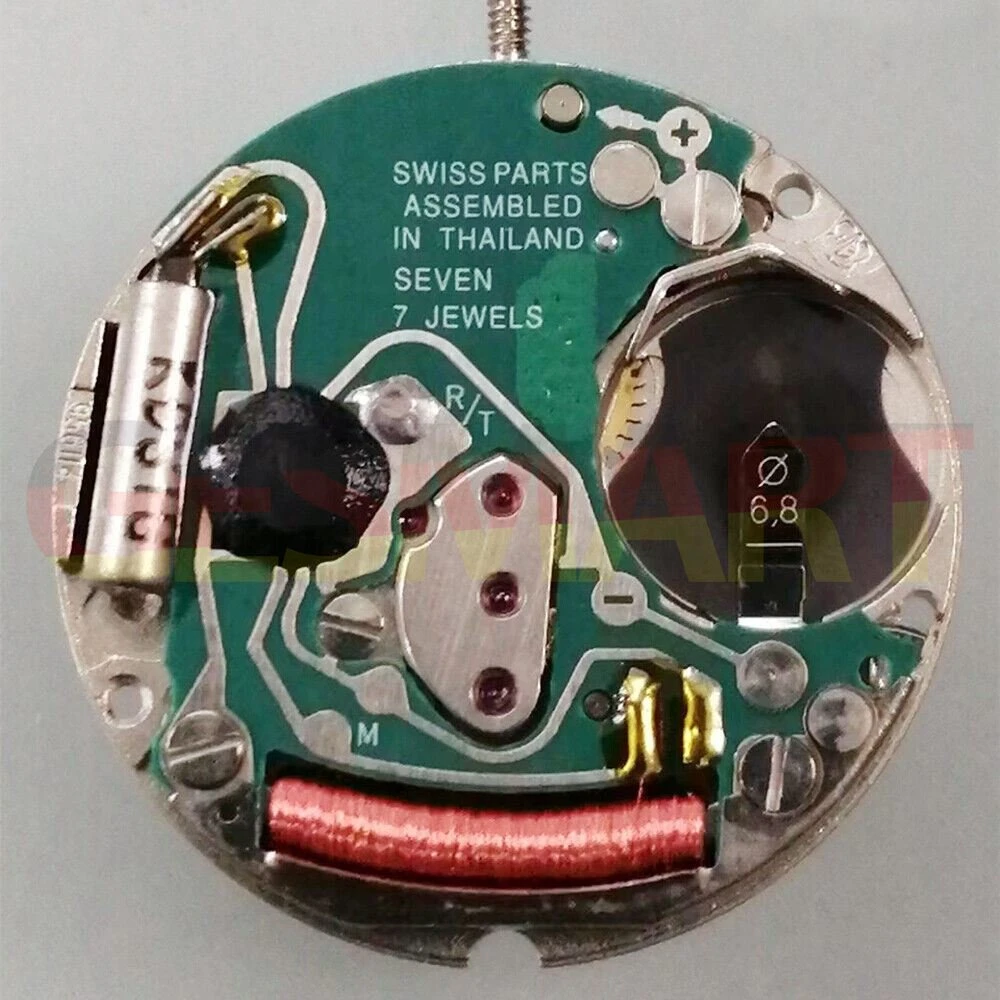 Eta 956.114 Watch Quartz Movement Replacement Of Eta955.114 White Dial ...