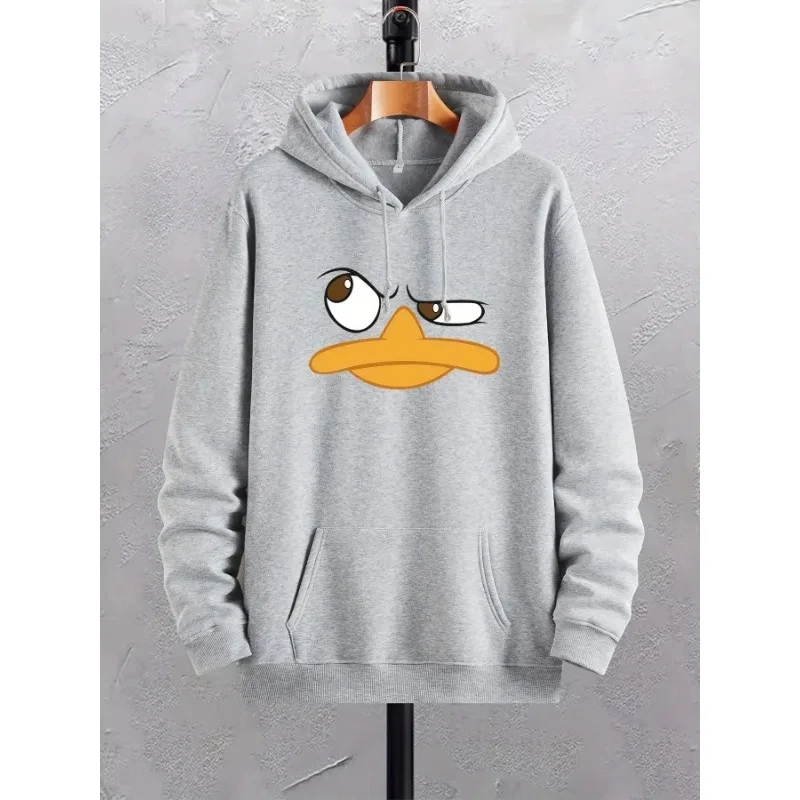Sudaderas-con-capucha-con-estampado-de-pato-de-dibujos-animados-para ...