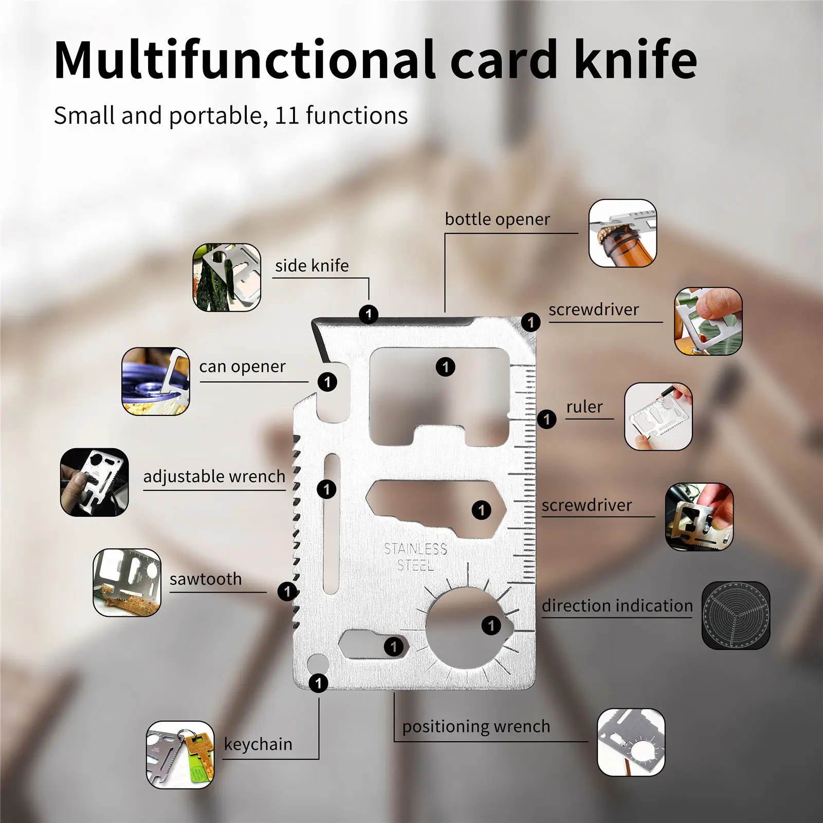 11-in1-Pocket-Tool-Multifunction-Credit-Edc-Outdoor-Bottle-Survive-Gear ...