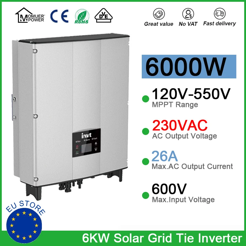Jesudom-6KW-Single-Phase-Grid-Tie-Inverter-Pure-Sine-Wave-Output-DC ...