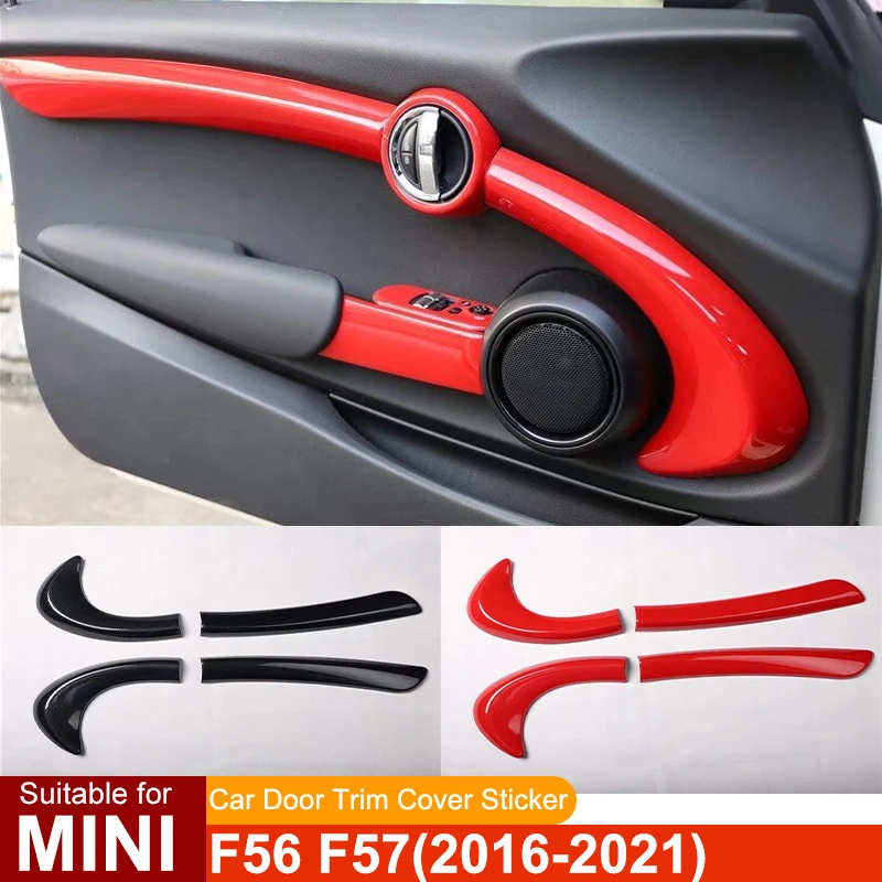 For MINI ONE Cooper S JCW F56 F57 Car Door Panel Decorative Cover ...