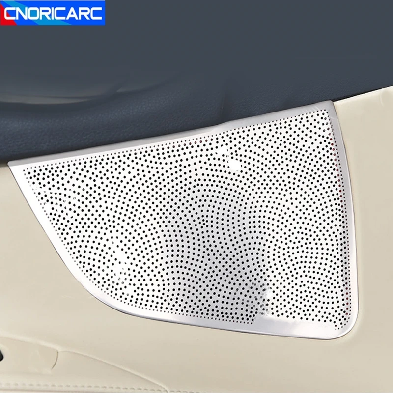 Car-Styling-Door-Stereo-Audio-Speaker-Frame-Cover-Trim-For-BMW-7-Series ...