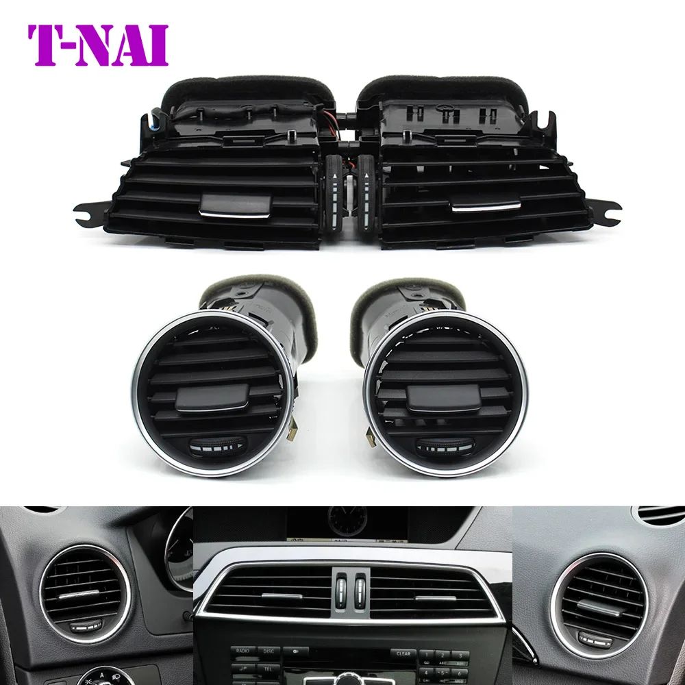 Front-Dashboard-Air-Conditioner-Left-Right-AC-Vent-Grille-Assembly-For ...