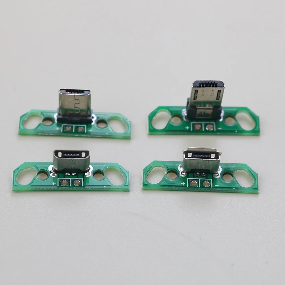 For-Micro-Data-Charging-Cable-Jack-Test-Board-with-Pin-Header-90-Degree ...