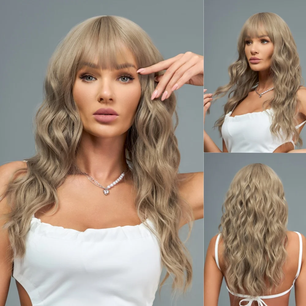 Synthetic-Wig-For-Women-Daily-Wigs-High-Temperature-Silk-Head-Cove ...